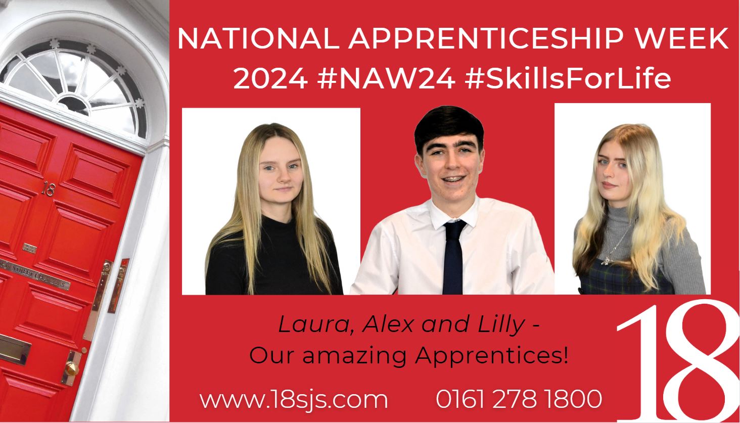 NATIONAL APPRENTICESHIP WEEK 2024 - 18 St John Street Chambers